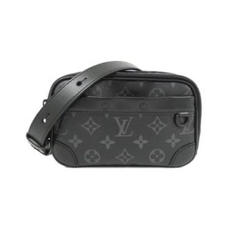 Louis Vuitton Pre-owned Alpha Wearable Wallet Monogram Eclipse Sac bandouli&egrave;re - Femme - Pre-owned - Noir - Taille: ONE Size