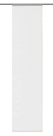 Home Wohnideen Home fashion 86601-701 Panneau japonais Rom, 245 x 60 cm, Blanc