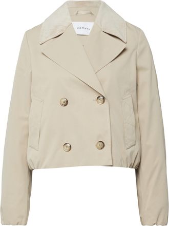 Comma Trench-Jacke mit Kordkragen im Boxy Fit
