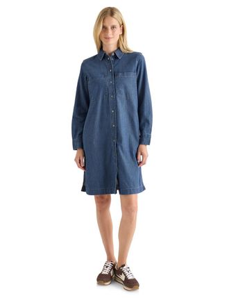 Cecil Denim-Look Kleid mid Blue wash XXL