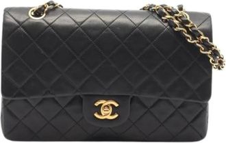 Chanel Sac bandouli&egrave;re vintage Pre-owned - Femme - Pre-owned - Noir - Taille: ONE Size