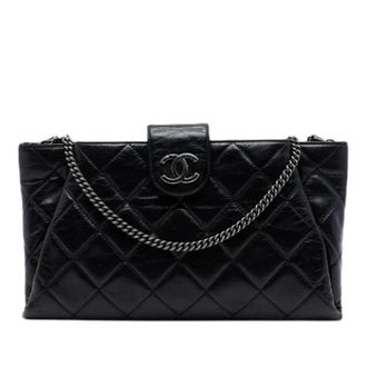 Chanel Pre-owned Quilted Crossbody Bag - - Pre-owned - Damen - Schwarzk - ONE SIZE