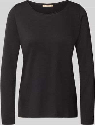 Smith & Soul Regular Fit Longsleeve im Strukturmuster