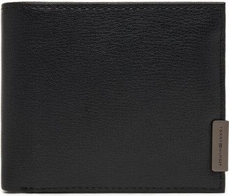 Tommy Hilfiger Geldbörse Th Hardware Extra Cc And Coin AM0AM13961 Schwarz