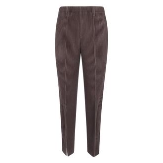 Issey Miyake Tailored Pleats 1 Hose - - Trousers - Herren - Braun - L