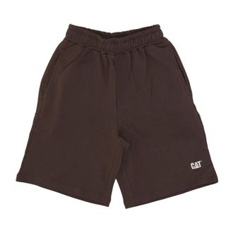 CAT Cat, Homme, Shorts, Brun, Taille: L Logo Oversized Short Suit