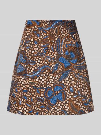 Max Mara Ausgestellter Mini-Rock aus Baumwoll-Mix Modell FUNGO