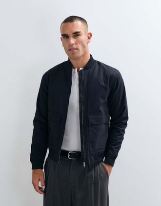 French Connection Worker-Bomberjacke in Marineblau