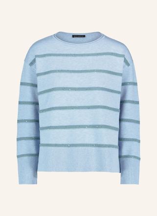 Betty Barclay Pullover Mit Pailletten blau