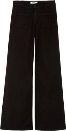 Five Jeans Five Jeans, Femme, Pantalons, Noir, Taille: W28 Lou Wide Pantalons