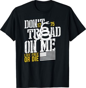 Medals of America Dont TREAD ON ME LIVE FREE OR DIE T-Shirt
