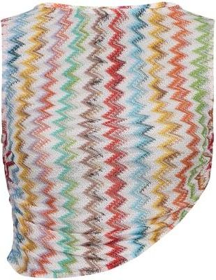 Missoni Top en maille brillante &agrave; motif zigzag