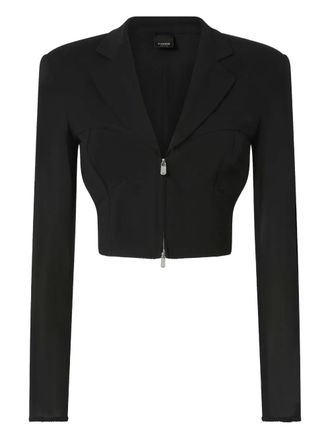 Pinko blazer &agrave; fermeture zipp&eacute;e - Noir