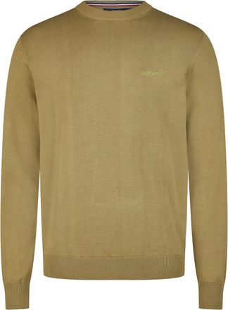 Daniel Hechter Herren Knit Crewneck Strickpullover, mud, Small