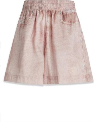 Diesel Femme, Shorts, Rose, Taille: 34 FR Gonna