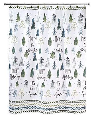 Avanti Linens Weihnachtsbäume-Kollektion, Polyester, 72 W x 72 L (Pack of 1)