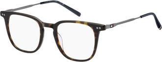 Tommy Hilfiger Homme, Accessoires, Brun, Taille: 50 MM Optical Frame