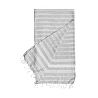 Butlers Surfside Badetuch 90x170 gestreift - Hamamtuch mit Fransen - Baumwolldecke, Handtuch, Strandtuch, Saunatuch