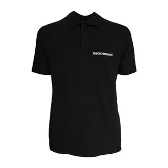 Emporio Armani Schwarzes Poloshirt 3D1F8P1J9Gz0013 - - Tops - Herren - Schwarzk - L