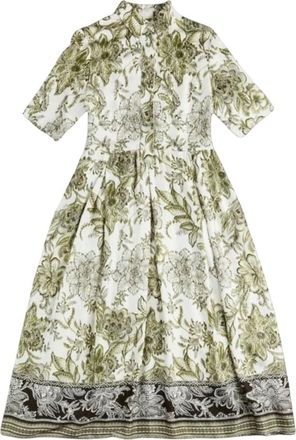 Fay Femme, Robes, Multicolore, Taille: 42 FR Chemisier M/C Midi Dress