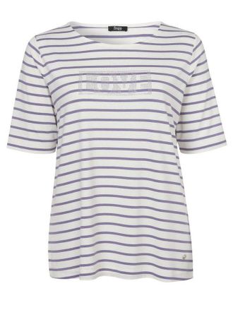 Frapp Rundhalsshirt (1-tlg) mit strahlenden Glitzersteinen