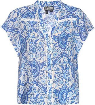 Dreimaster Dreimaster Bluse Frauen T&uuml;rkis