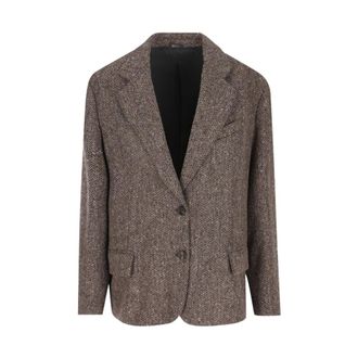 Brunello Cucinelli Damen, Jacken, Braun, XSGr&ouml;&szlig;e