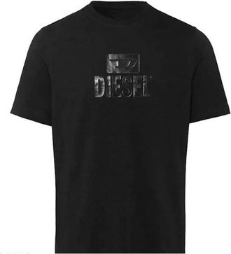 Diesel Homme, Tops, Noir, Taille: L T-Chemises