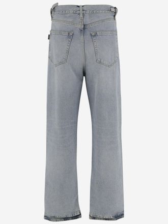 Haikure Mens Cotton Denim Jeans Light