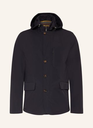 Moorer Moorer Jacke Raineri Mit Herausnehmbarer Blende Und Abnehmbarer Kapuze blau