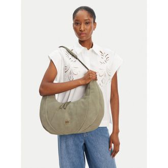 Pinko Handtasche PINKO Slouchy Hobo Big PE 25 PLTT 104295 A29N Grau