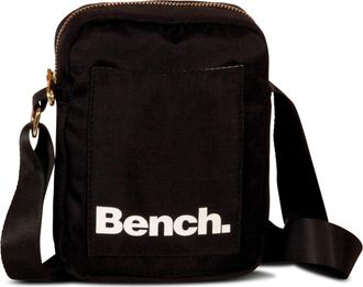 Fabrizio Bench kleine Umh&auml;ngetasche Schultertasche Small Shoulderbag Crossbag 64173, Farbe:Schwarz