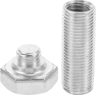 DOITOOL Bo&icirc;te De Rangement En Forme De Boulon M&eacute;tallique Conteneur De Cache-Vis R&eacute;aliste Cachette Secr&egrave;te Pour Camping Rangement Visserie Discret 5.4X2.3X1.4 