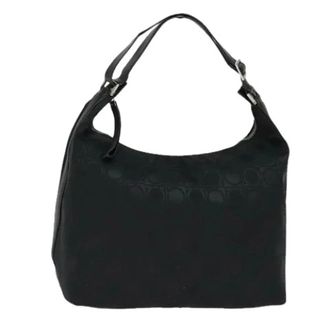 Ferragamo Sac &agrave; bandouli&egrave;re en nylon Pre-owned - Femme - Pre-owned - Noir - Taille: ONE Size