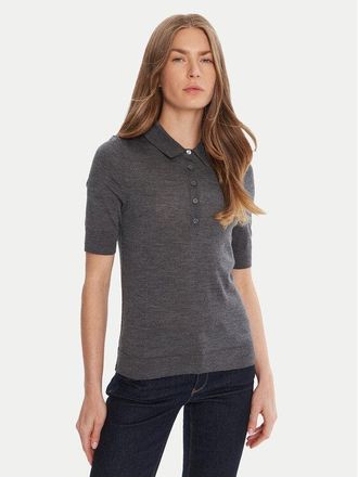 HUGO BOSS Poloshirt Fidenka 50545015 Grau Regular Fit