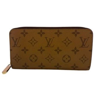 Louis Vuitton Portefeuille long (bi-pli) doccasion - Femme - Pre-owned - Brun - Taille: ONE Size