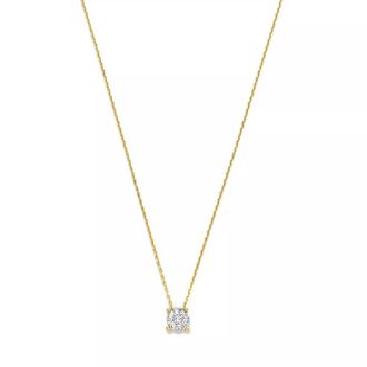 Isabel Bernard Halskette - De la Paix Hana&eacute; 14 karat necklace diamond 0.14 - Gr. unisize - in Gold - f&uuml;r Damen