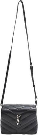 Saint Laurent Sac bandouli&egrave;re Loulou Toy Pre-owned - Femme - Pre-owned - Noir - Taille: ONE Size