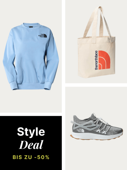 Dein Style Deal: The North Face bis zu 50% reduziert