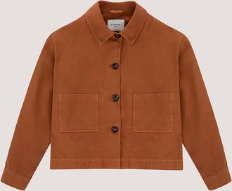 Circolo 1901 Shirt Jacket Gabardine Ruggine / 42