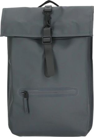 Rains Rolltop Rucksack - - Bags - unisex - Grau - ONE SIZE