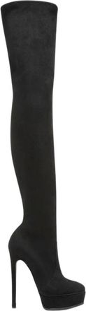 Casadei Femme, Chaussures, Noir, Taille: 40 1/2 EU Bottes montantes Flora