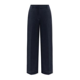 Theory Hose mit einem Satin-Finish - - Trousers - Damen - Blau - M