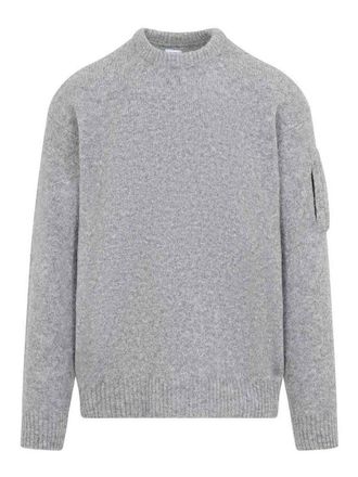 C.P. Company C. P. Company Pull Col Rond - Gris