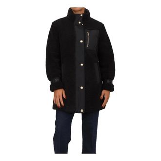 Liu Jo Femme, Manteaux, Noir, Taille: 34 FR Giaccone