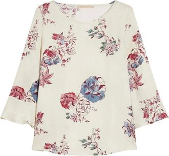 Pennyblack Femme, Blouses et Chemises, Multicolore, Taille: 42 FR Floral Twill Blouse