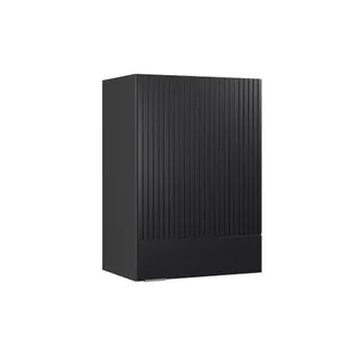 Vicco El&eacute;ment Haut de Cuisine Fame-Line, Noir ray&eacute;, 50 cm