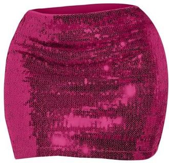 Generic Mini robe festive en paillettes denses | Coupe moulante avantageuse et taille haute | Pour club, rendez-vous et &eacute;v&eacute;nements sp&eacute;ciaux | Mode femme avec 