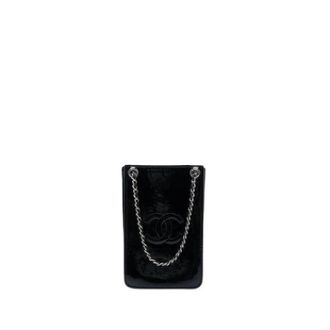 Chanel Pre-owned Phone Case - Femme - Pre-owned - Noir - Taille: ONE Size