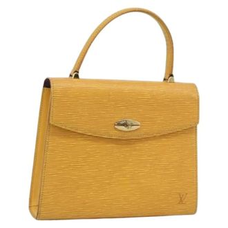 Louis Vuitton Pre-owned Malesherbes Handbag - Femme - Pre-owned - Jaune - Taille: ONE Size